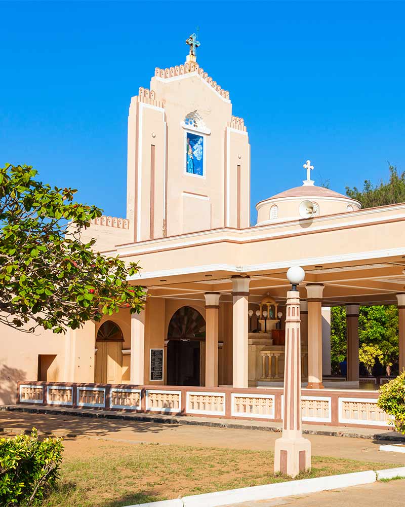 Uchimunai Church | Attractions in Kalpitiya | Love Sri Lanka